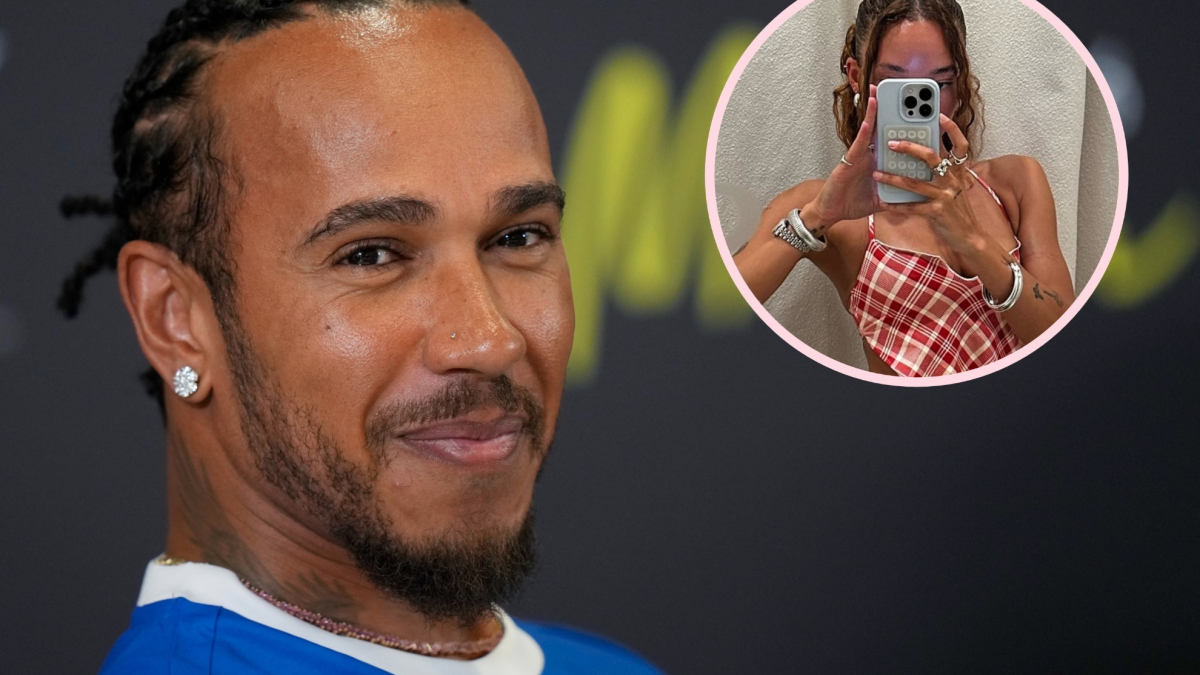 Lewis Hamilton sparks new romance rumors after hugging stunning model ...
