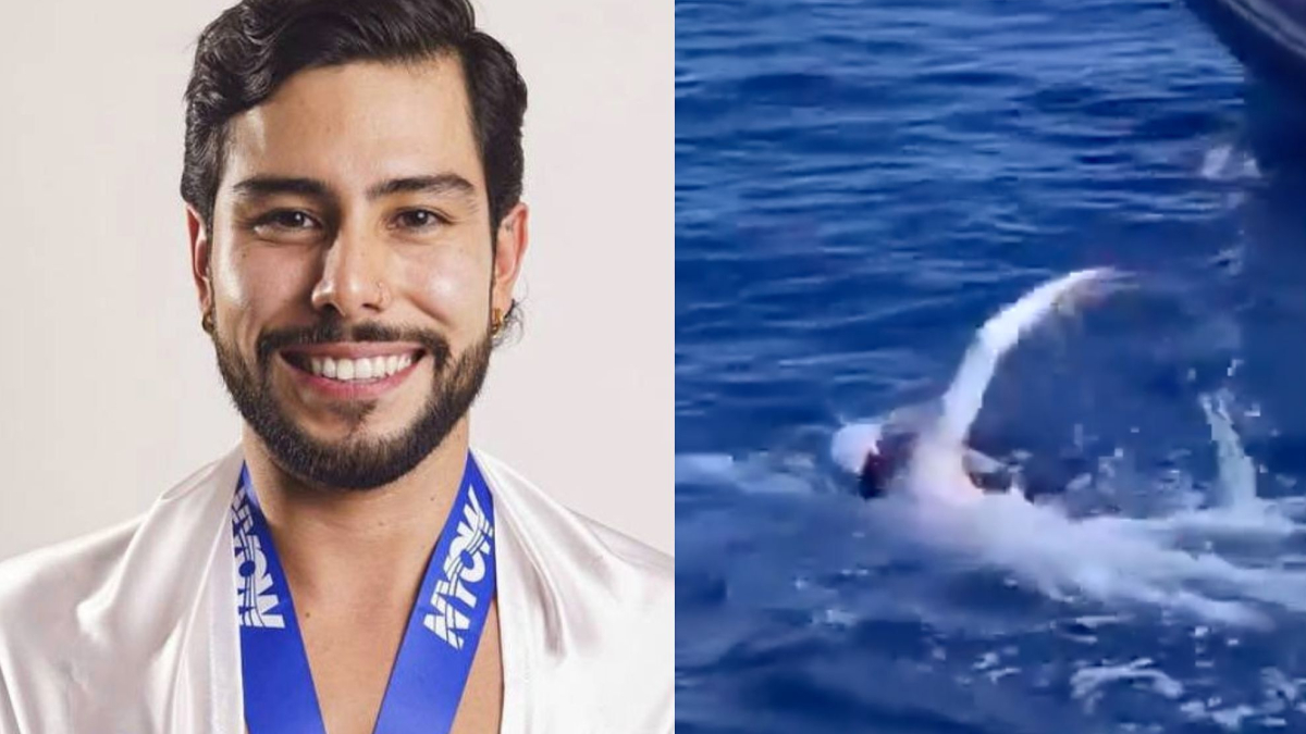David Olvera breaks record with 85 km open-water swim in Mexico | MARCA
