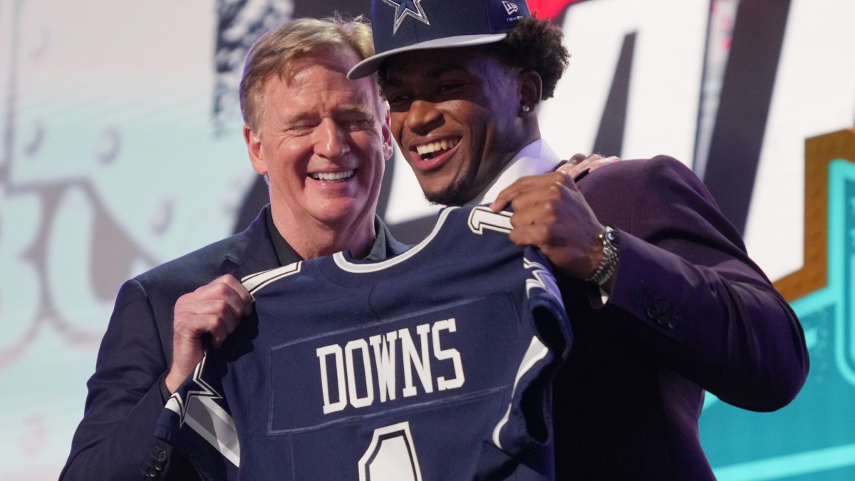 Cowboys trade up for Ohio State's Caleb Downs in Draft-Day steal | MARCA
