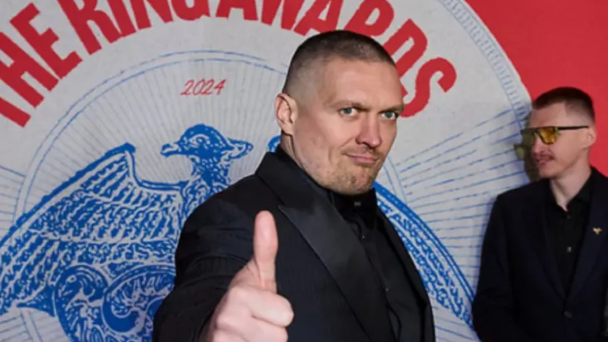 Usyk was the winner at The Ring magazine's annual awards | MARCA