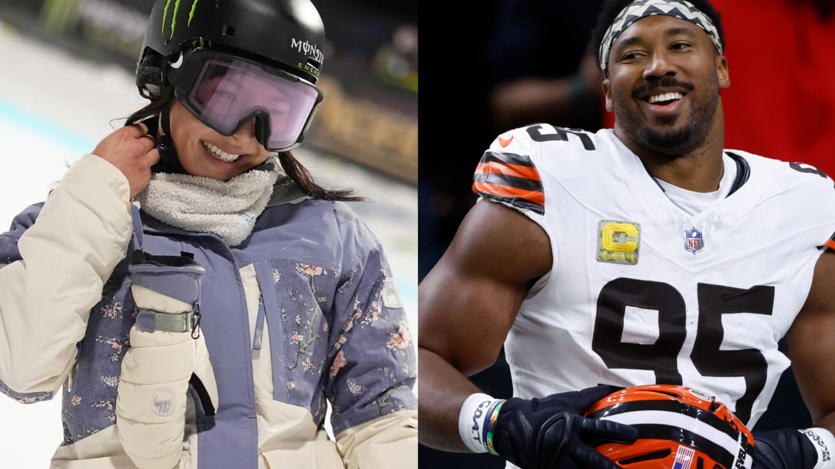 Chloe Kim denies responsibility for bringing Myles Garrett to the Rams ...