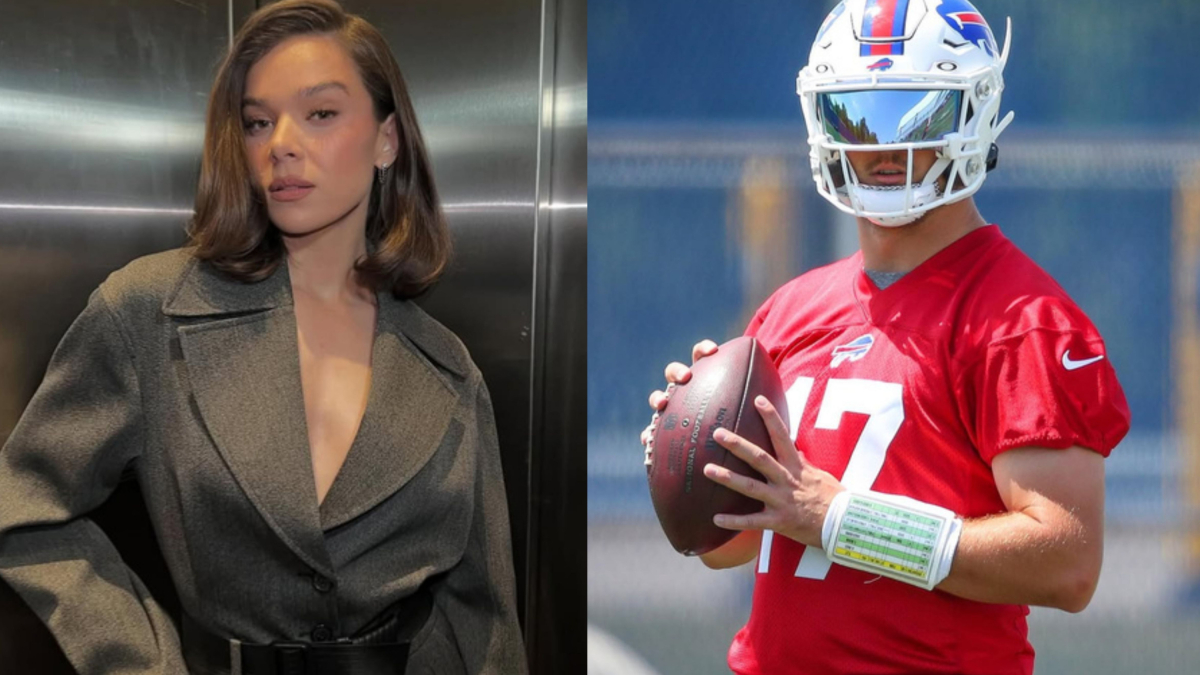 Josh Allen and Hailee Steinfeld's first wedding anniversary celebration ...