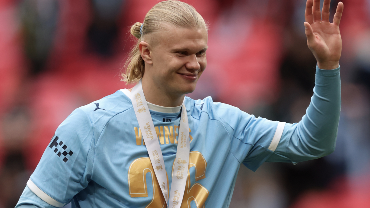 Erling Haaland matches Harry Kane and Alan Shearer with a third Premier ...