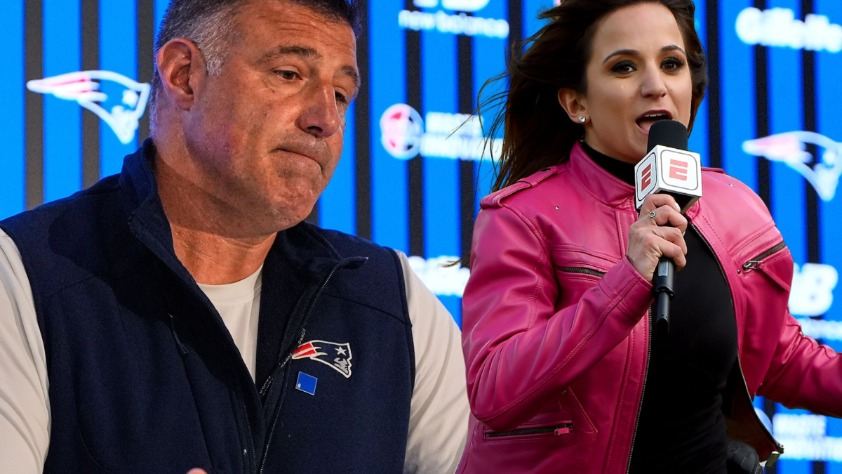 Patriots' Mike Vrabel dances around Dianna Russini drama at intense ...