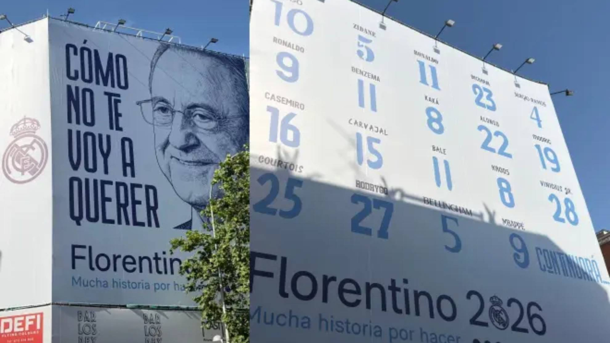 Florentino's "galactic" banner with Xabi Alonso... and surprising ...