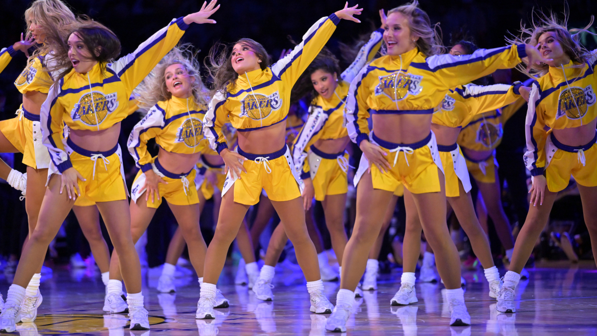 History made: Laker girls to wear first-ever sponsored uniform patch ...