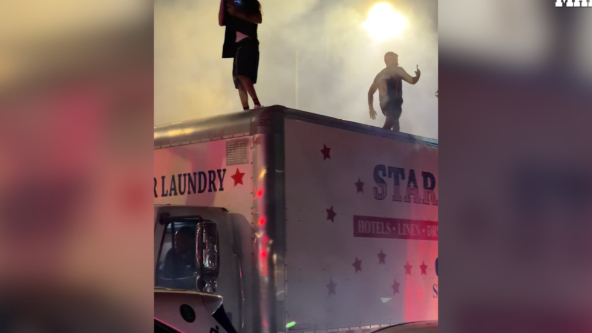 The wildest hours in New York: truck explosion, police charging with ...