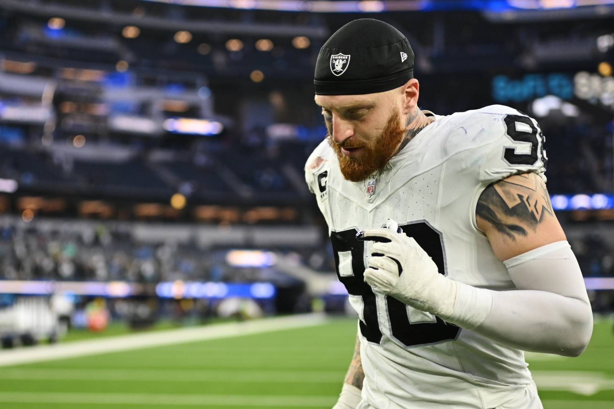 Maxx Crosby's knee surgery sparks trade rumors: Will Tom Brady keep him ...