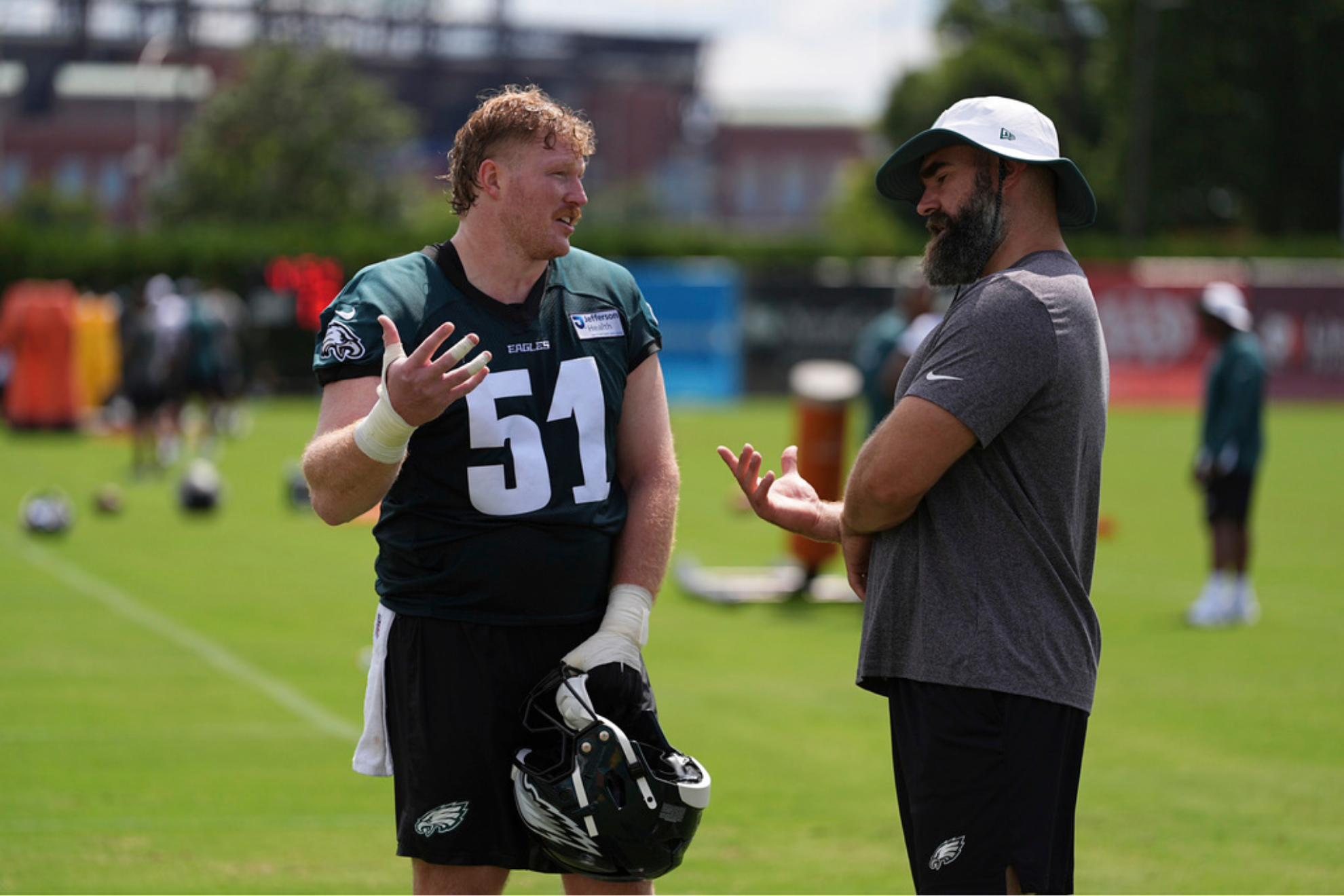 Jason Kelce's monumental anger after the Eagles' third consecutive loss ...