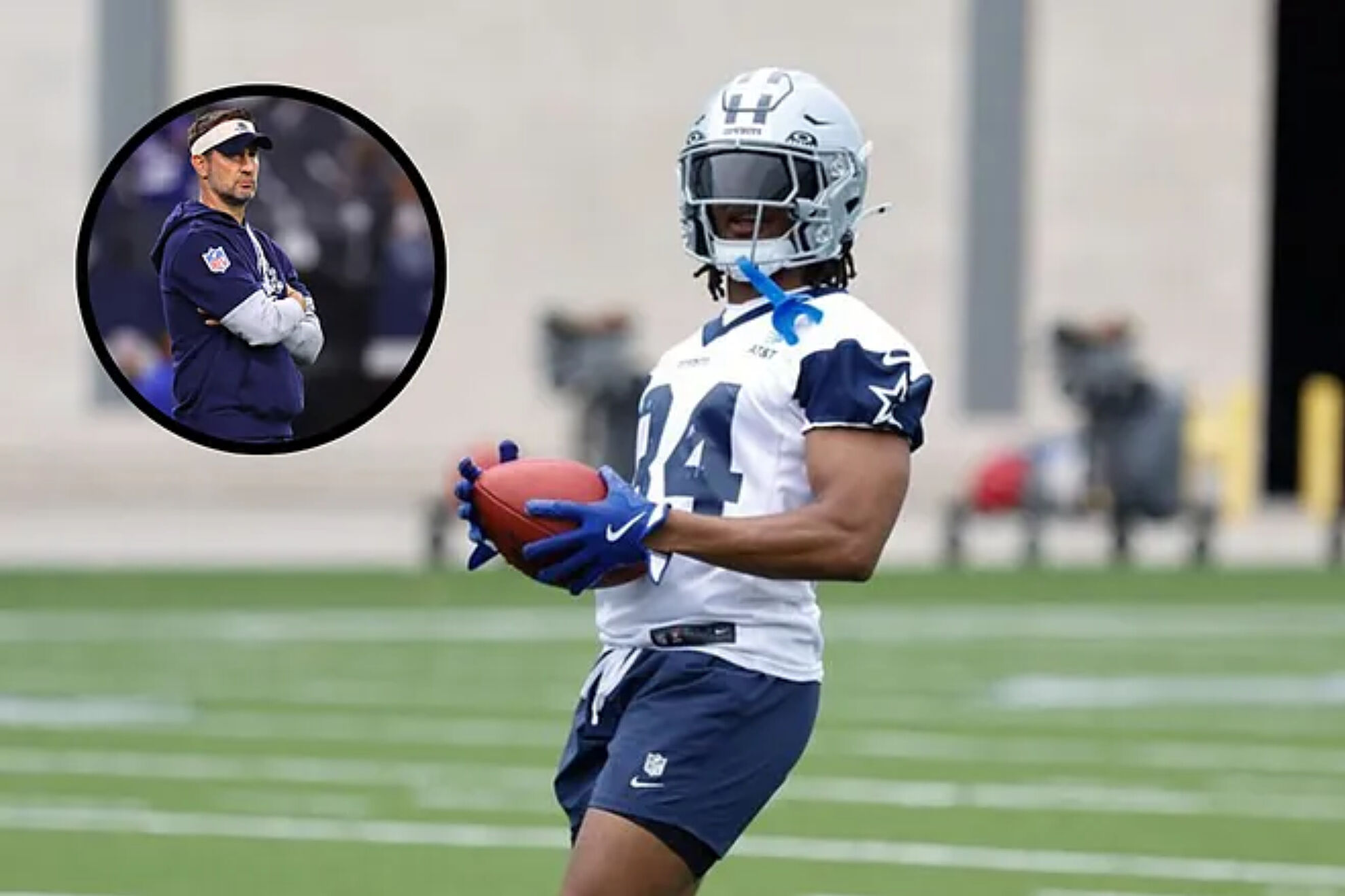 Brian Schottenheimer gives good news about Jaydon Blue: his Cowboys ...