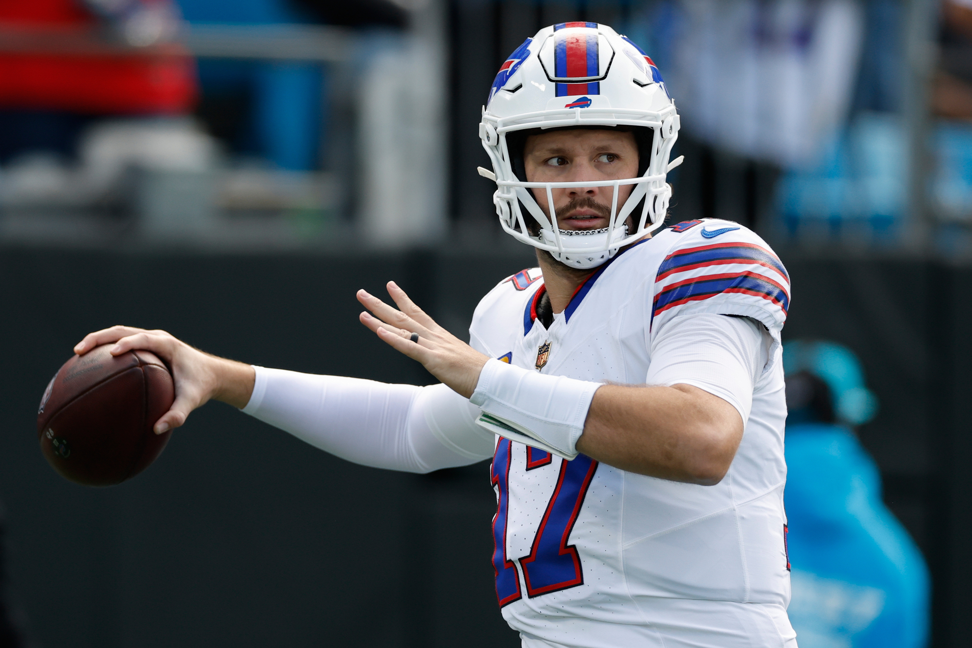 NFL fines Josh Allen and Elijah Moore for "violent gesture" celebration ...