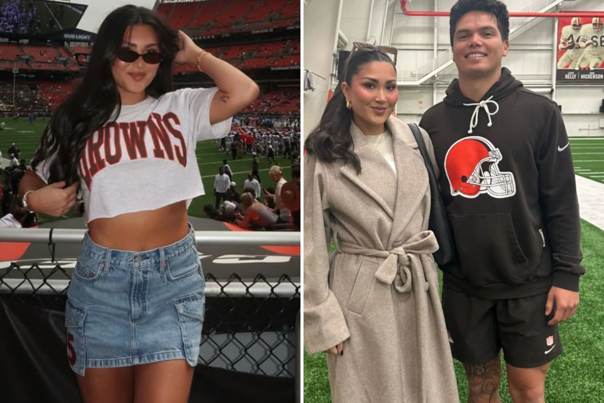 Dillon Gabriel appears on social media with his fiancee Zo Caswell ...