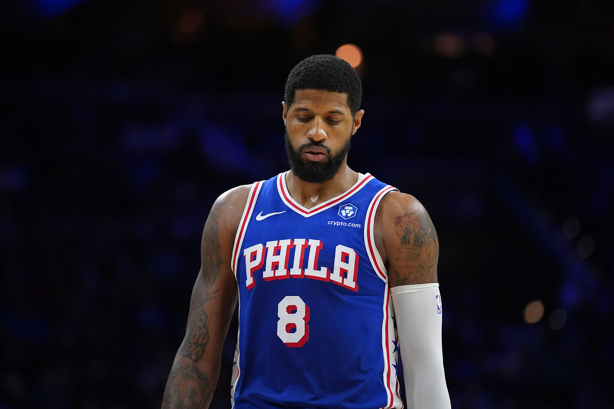 Paul George has been suspended by the NBA leaving 76ers searching for ...