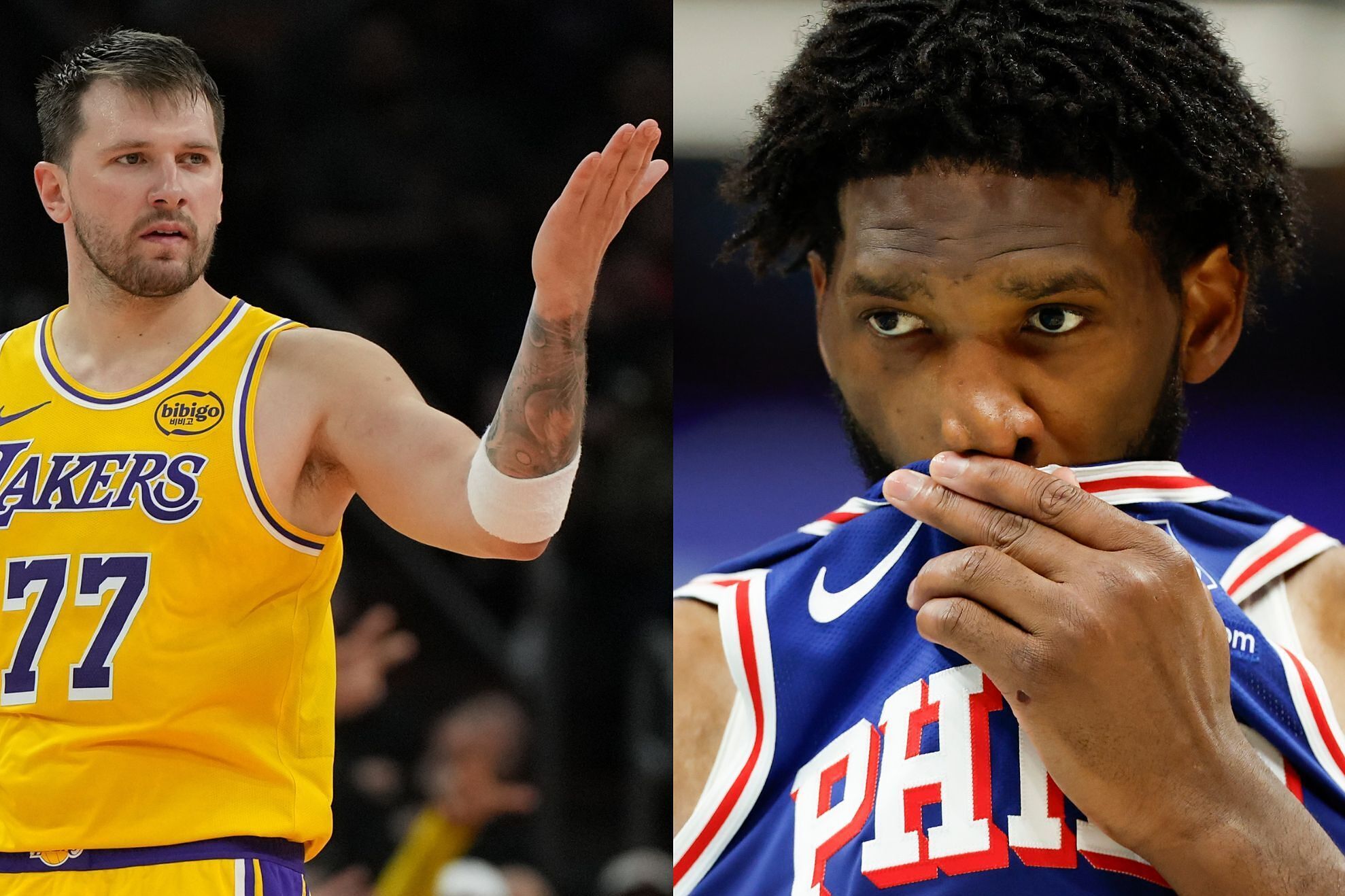 Why Luka Doncic's technical foul feels so different from Joel Embiid's ...