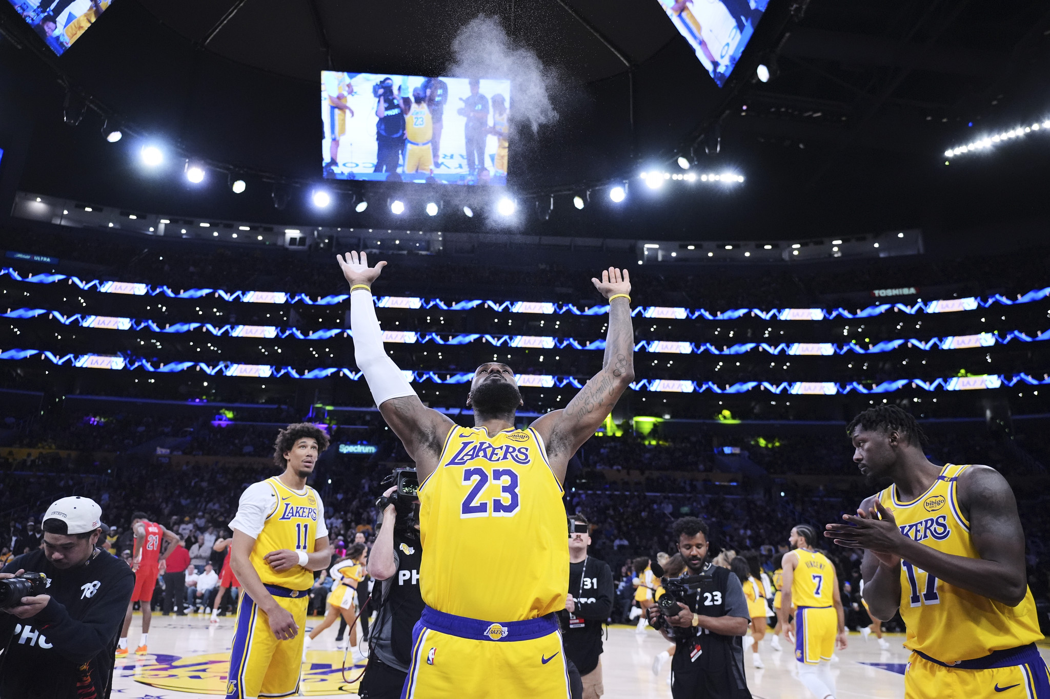 LeBron James and Luka Doncic's secret plan to help the Lakers win ...