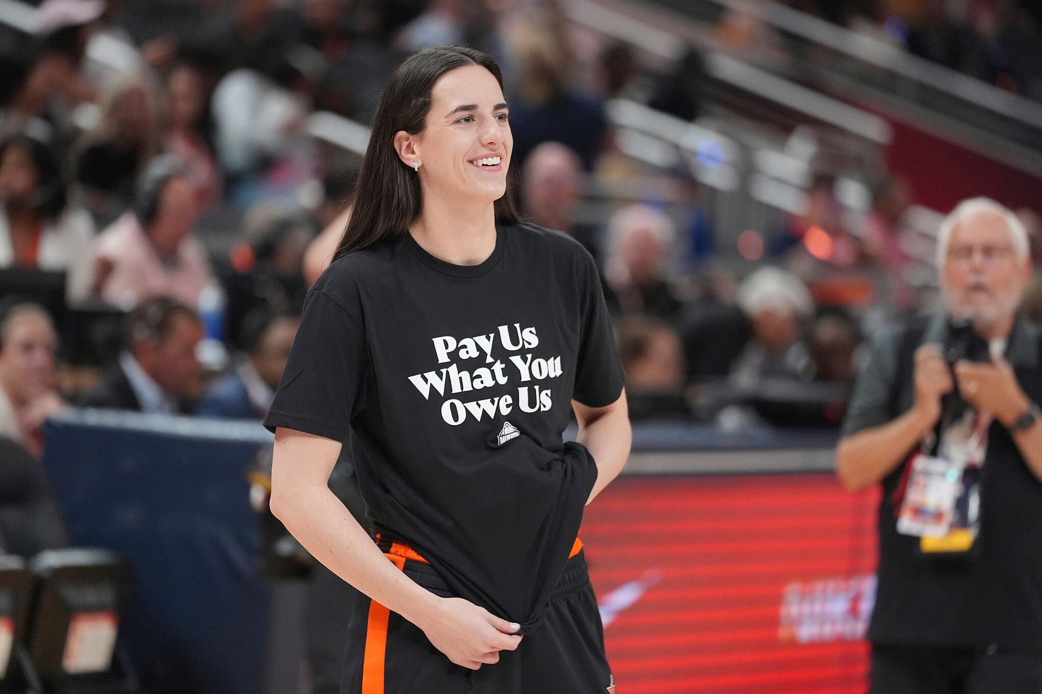 Caitlin Clark boos Stephanie White after late timeout call against ...