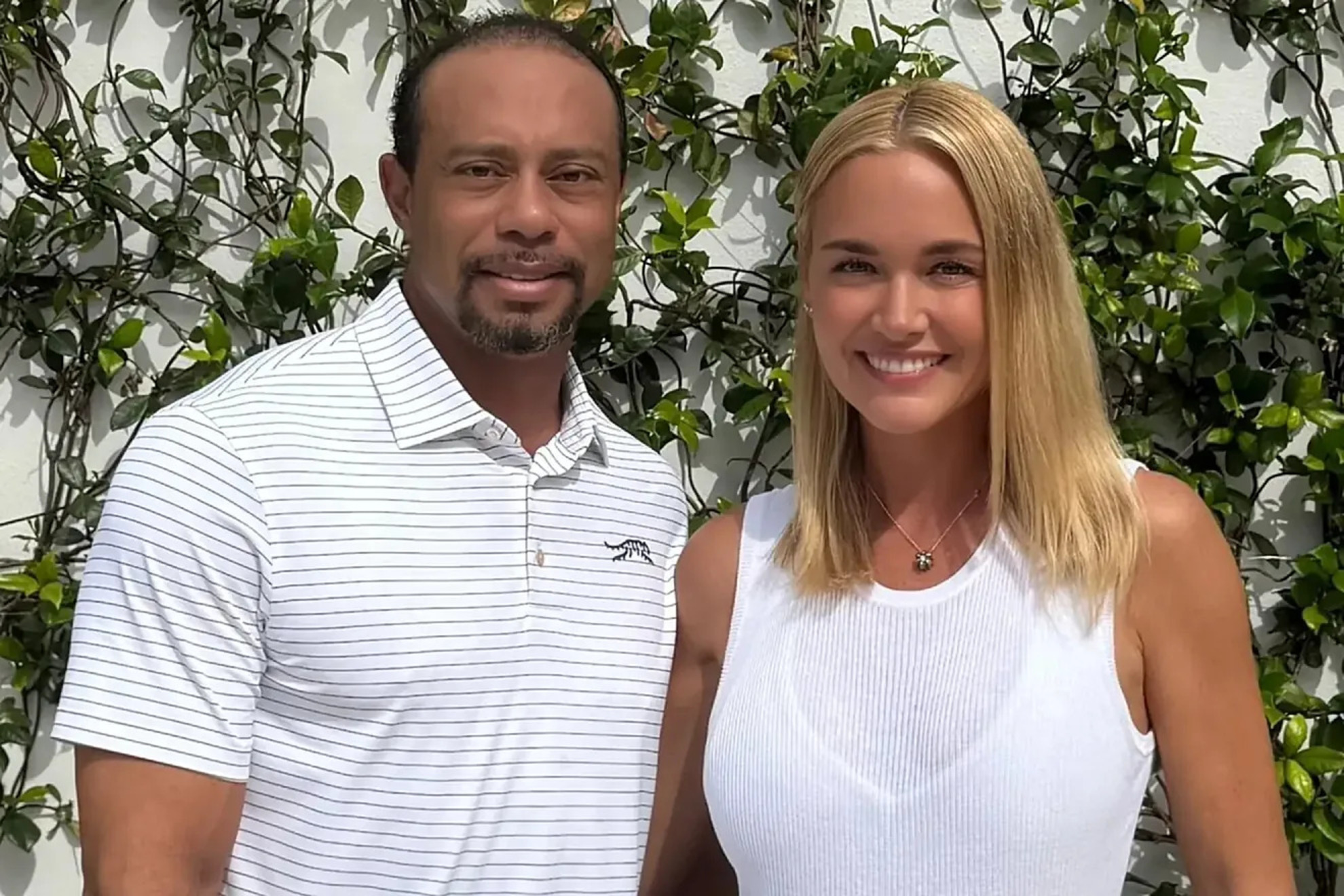 Vanessa and Kai Trump show low-key support for Tiger Woods at golf ...
