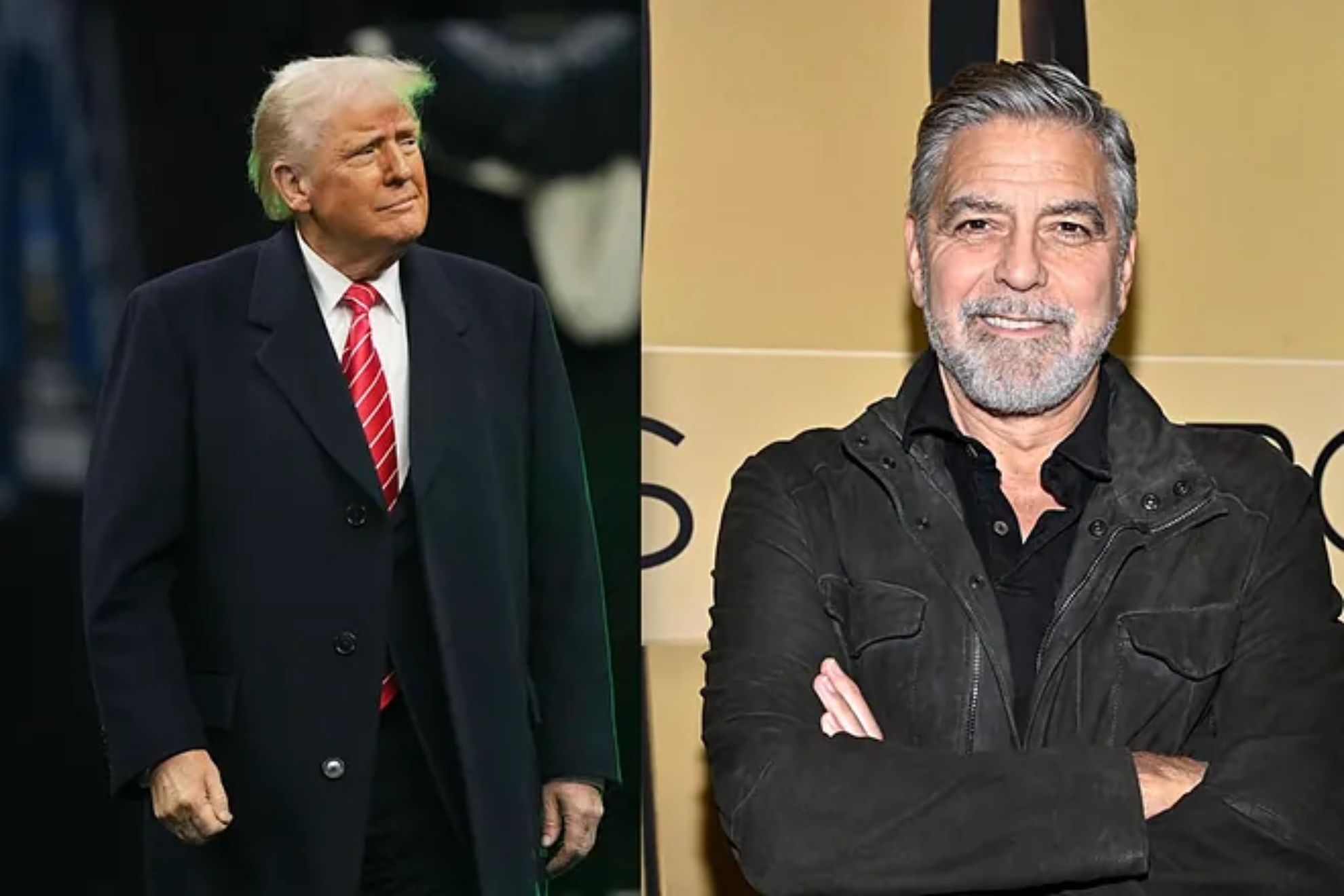 Donald Trump tramples George Clooney and makes him his new enemy ...