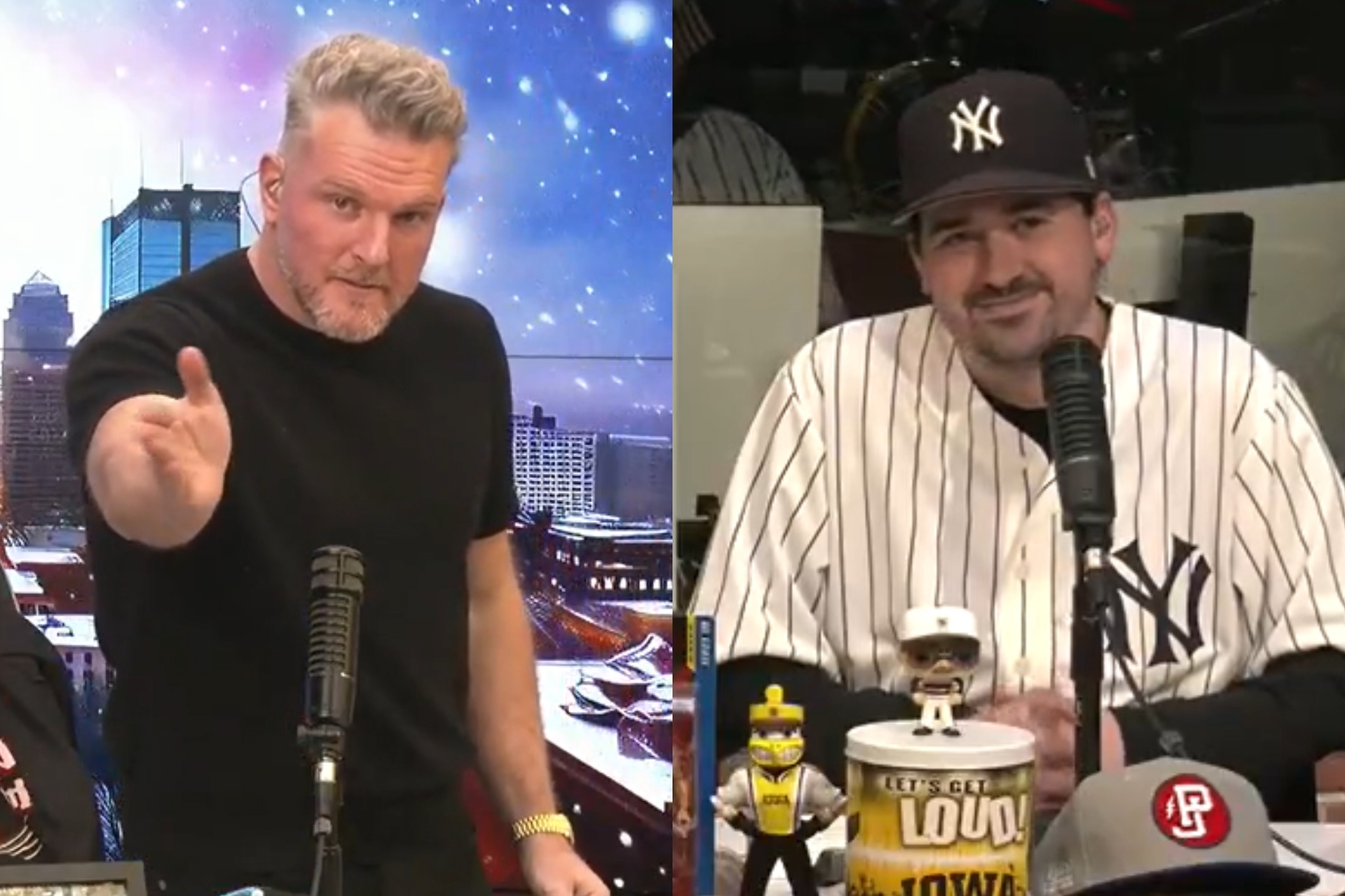 Pat McAfee and Derek Jeter start a war between FOX and ESPN as ...