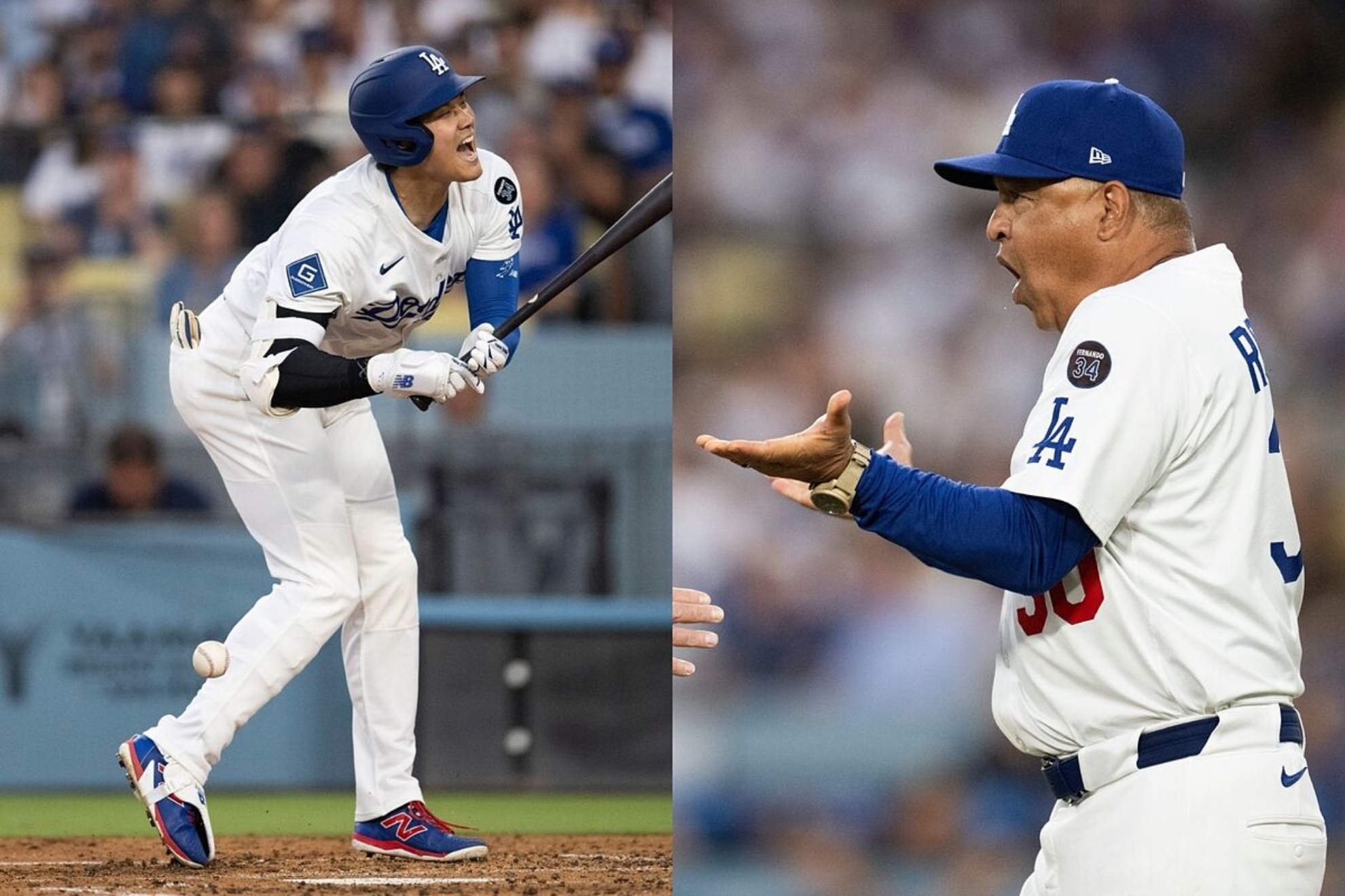 The dirty pitch to Shohei Ohtani that angered Dave Roberts until he was ...