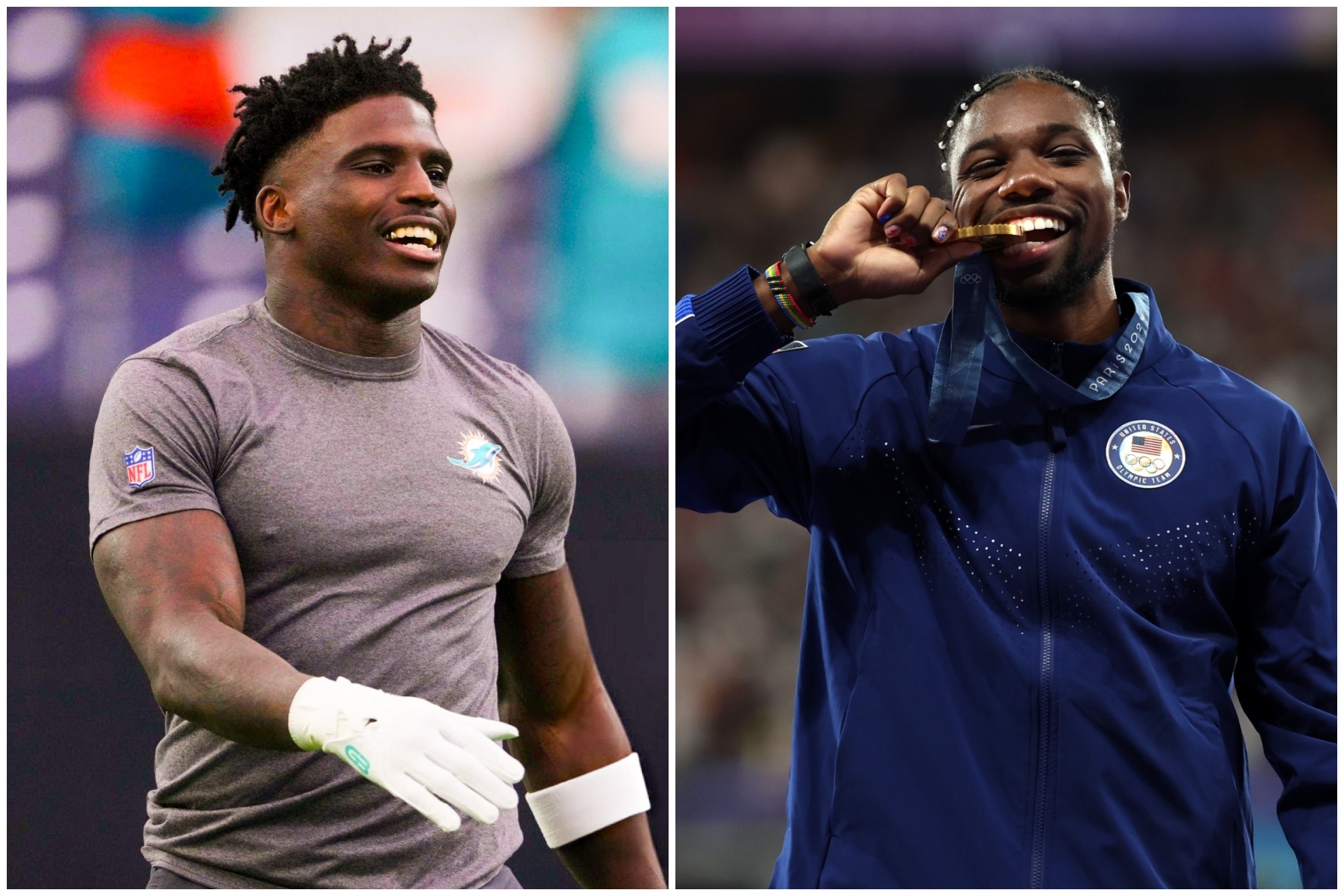 Noah Lyles gives up on race against Dolphins' Tyreek Hill and reasons ...