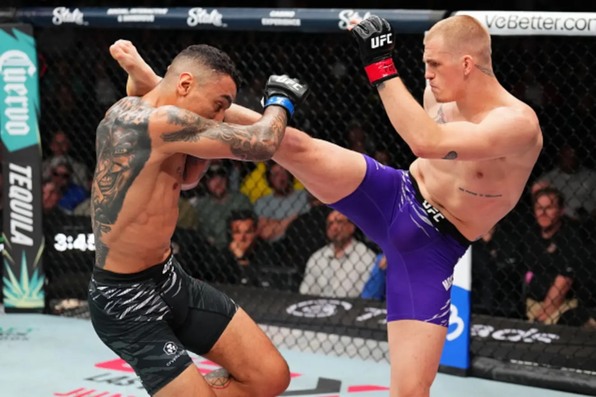 Ian Garry beats Carlos Prates and ends 'Fighting Nerds' unbeaten run in ...