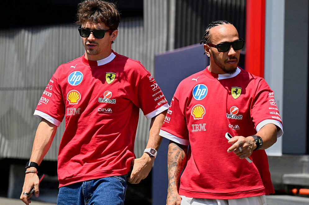 Charles Leclerc and Lewis Hamilton are taking their F1 rivalry... to ...