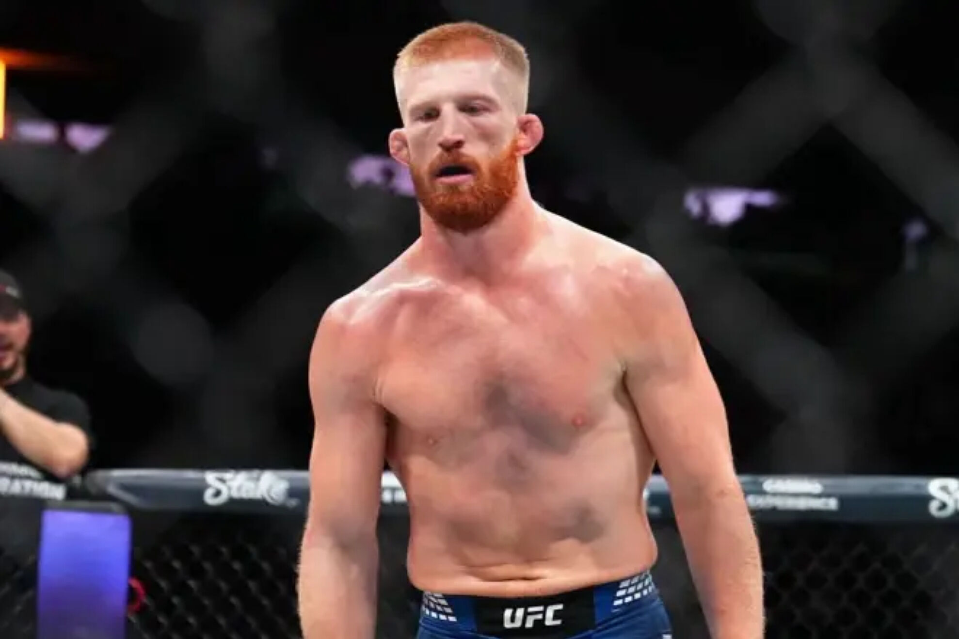 This was the K.O. of the night at UFC 322: Bo Nickal's unthinkable head ...