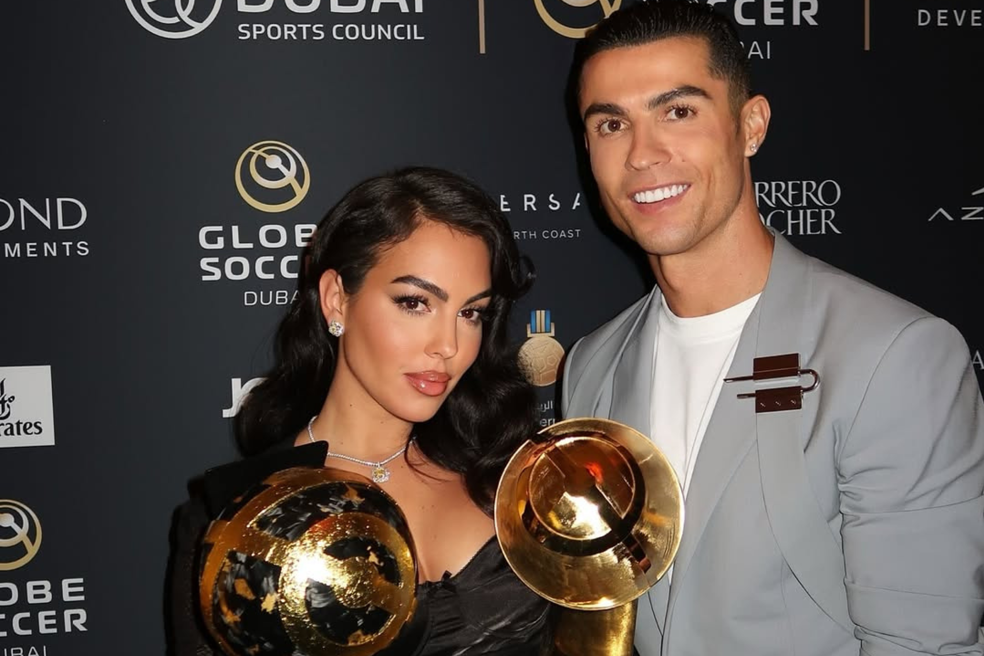 Cristiano Ronaldo sends a long-distance birthday greeting to his future ...