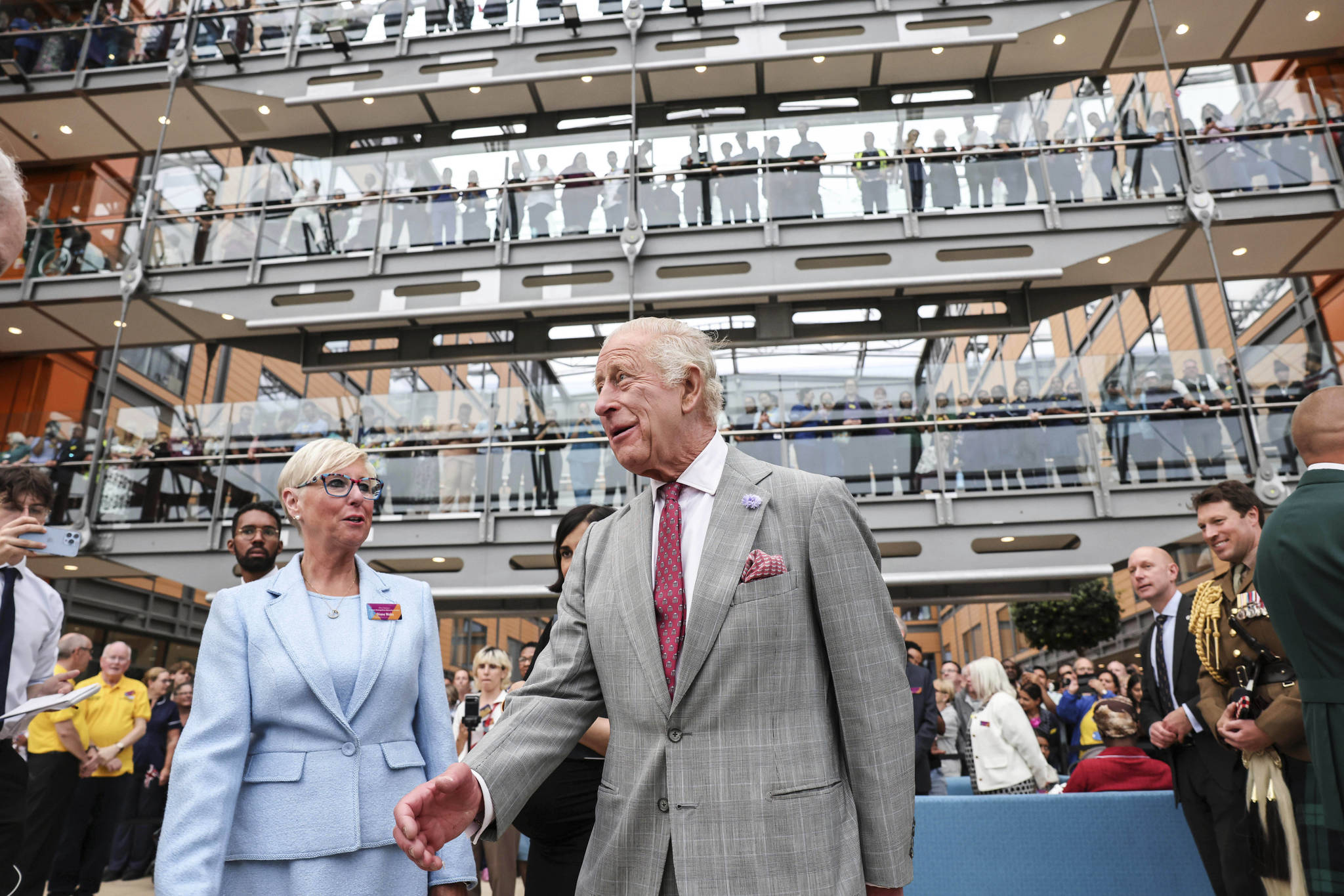 King Charles shares health update as British monarch visits fellow ...