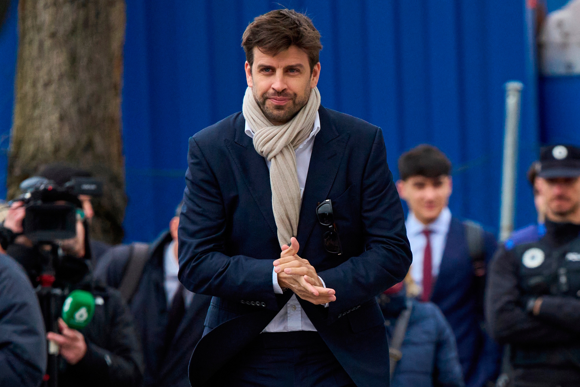 Former Barcelona star Gerard Piqué has been suspended from all soccer ...