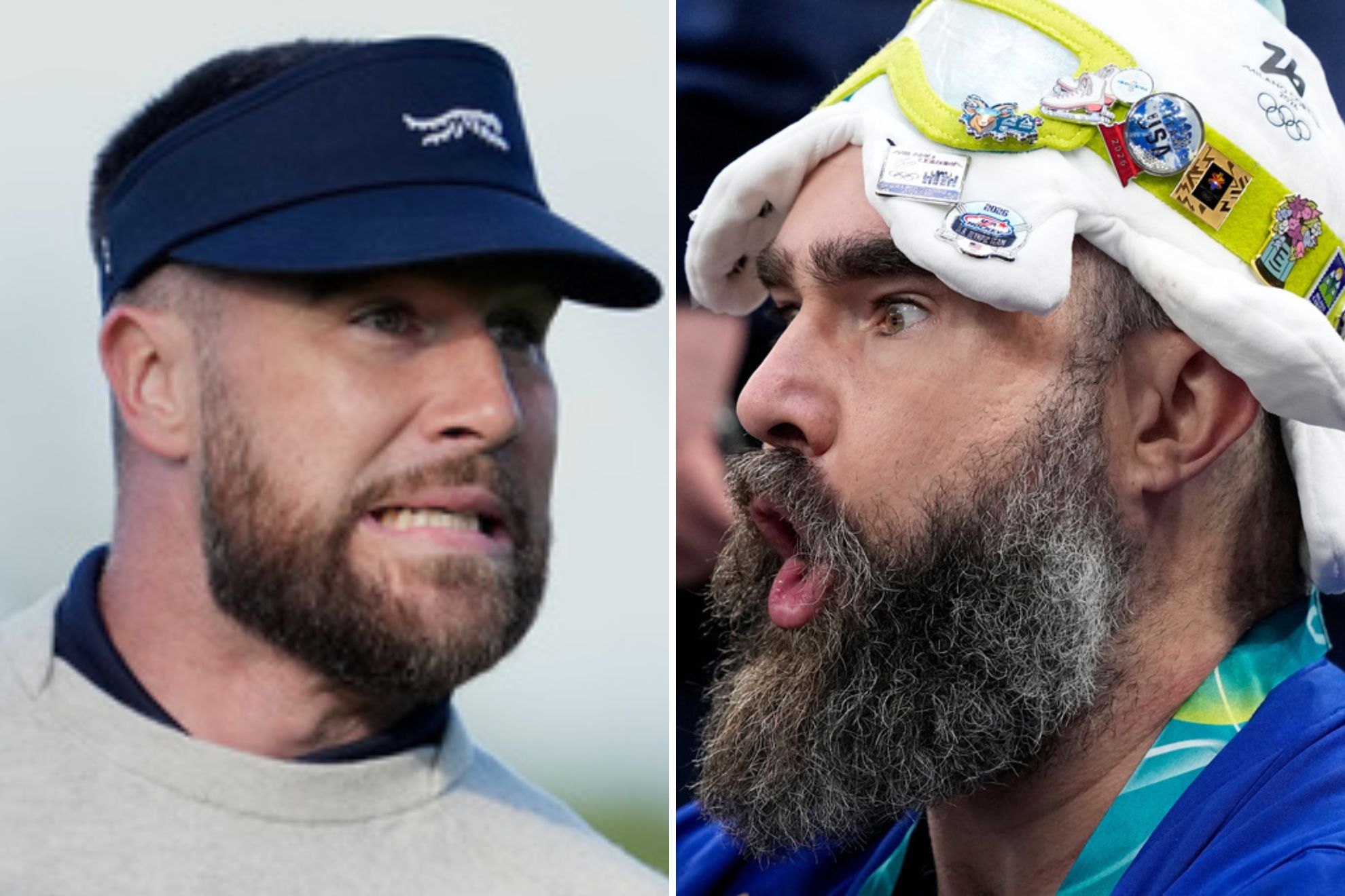 Travis Kelce and Jason Kelce get called out for doing socially ...