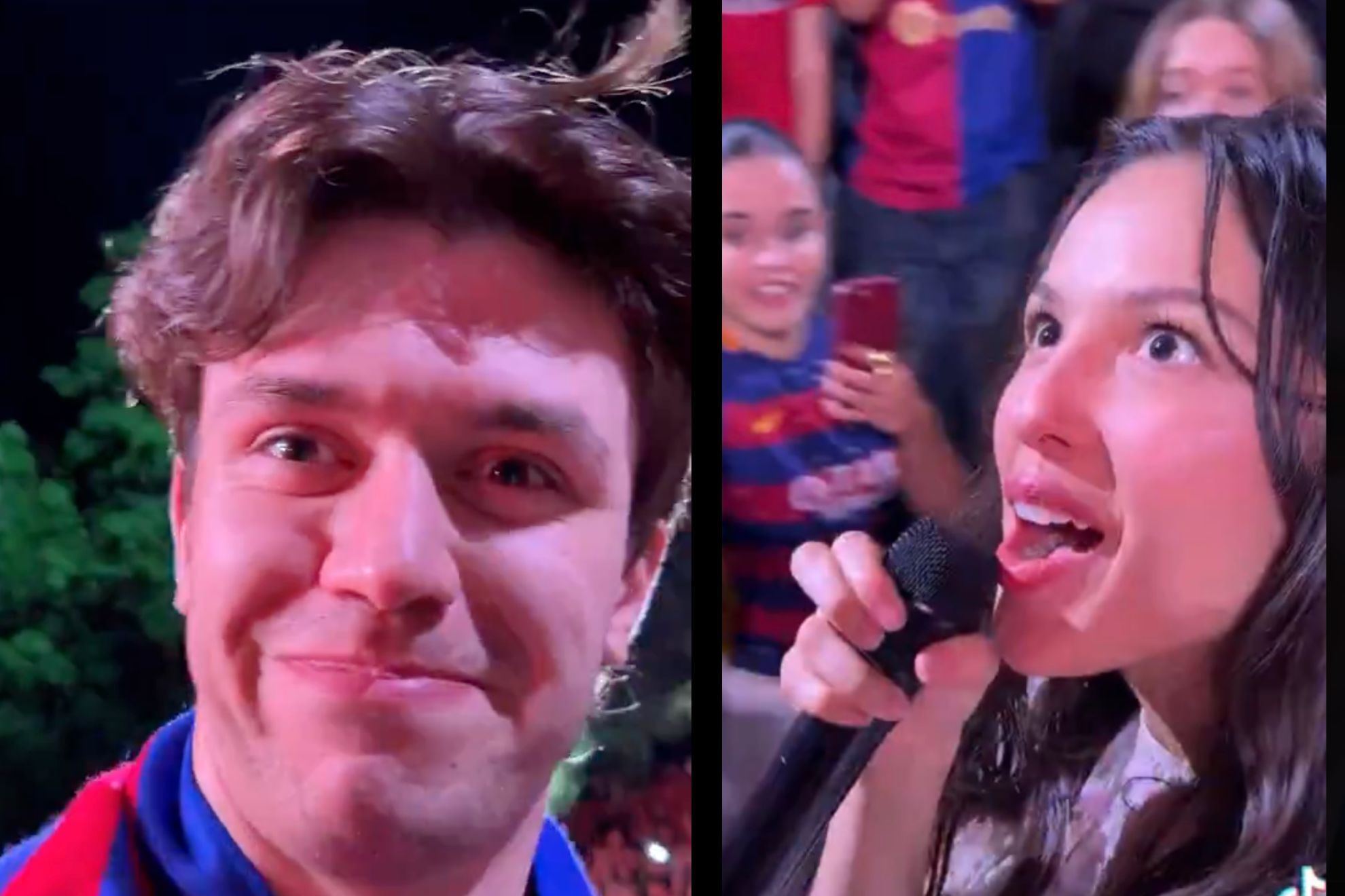 Olivia Rodrigo was mesmerized with a fan who attended her Barcelona ...