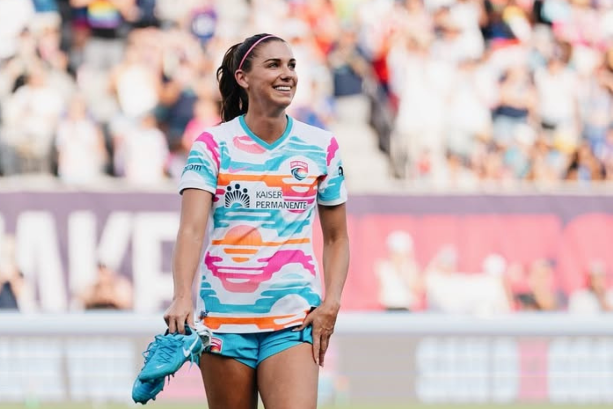 Alex Morgan celebrated Mother's Day with big family news: she announced ...