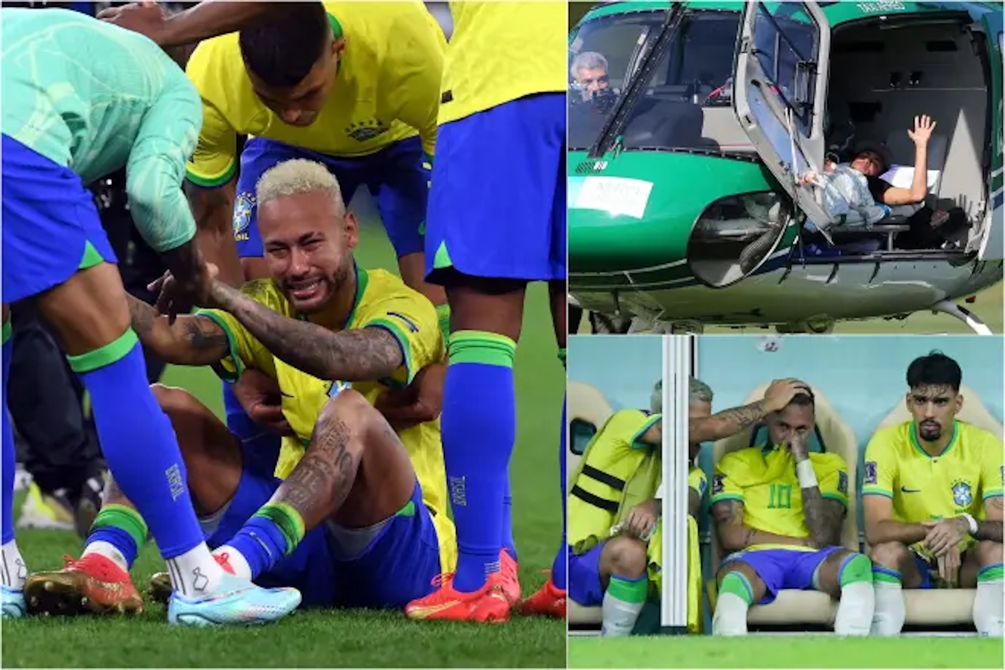 Neymar's curse: "I felt that I couldn't move my feet, I started crying ...