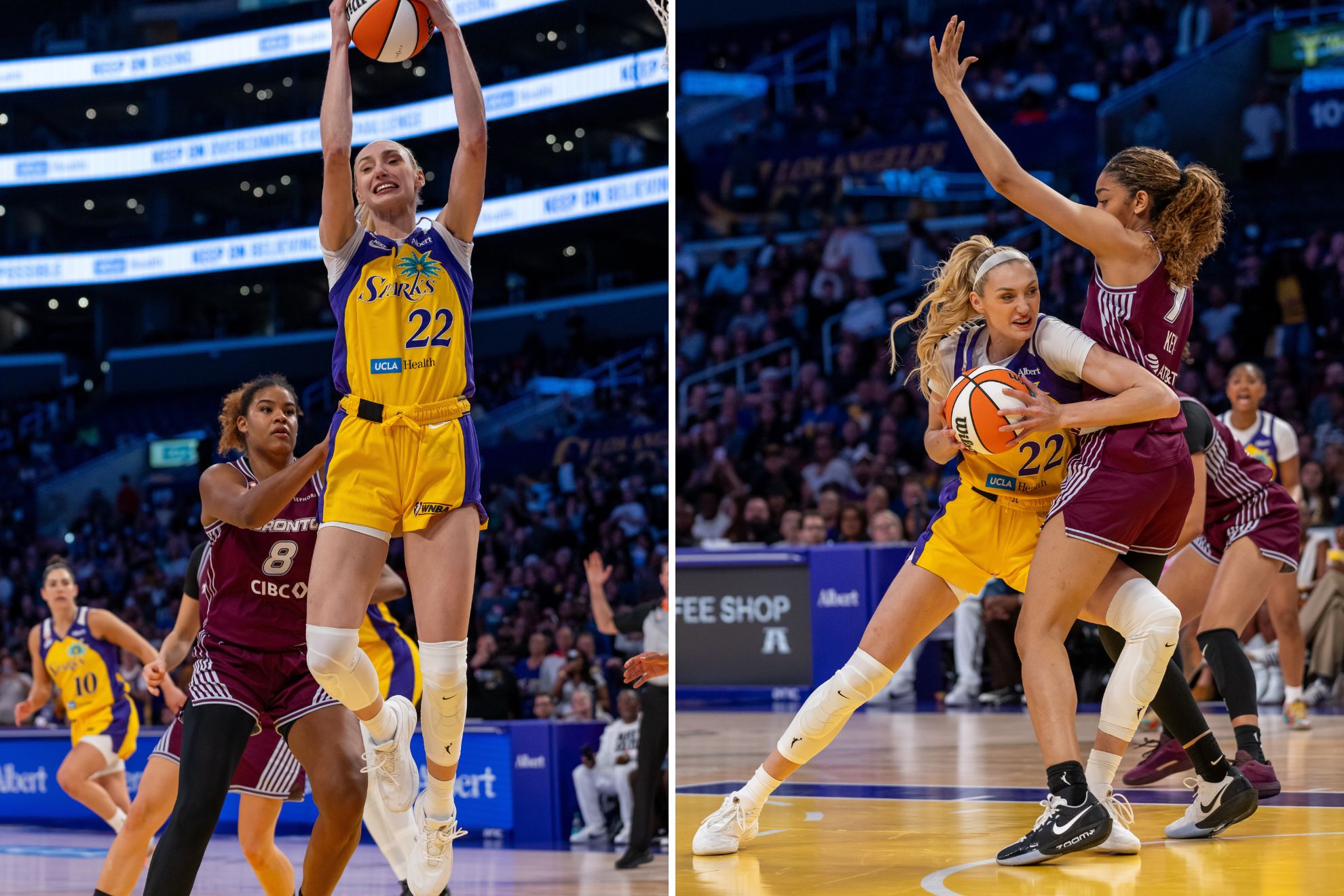 Cameron Brink bleeds for the second time during WNBA game | MARCA