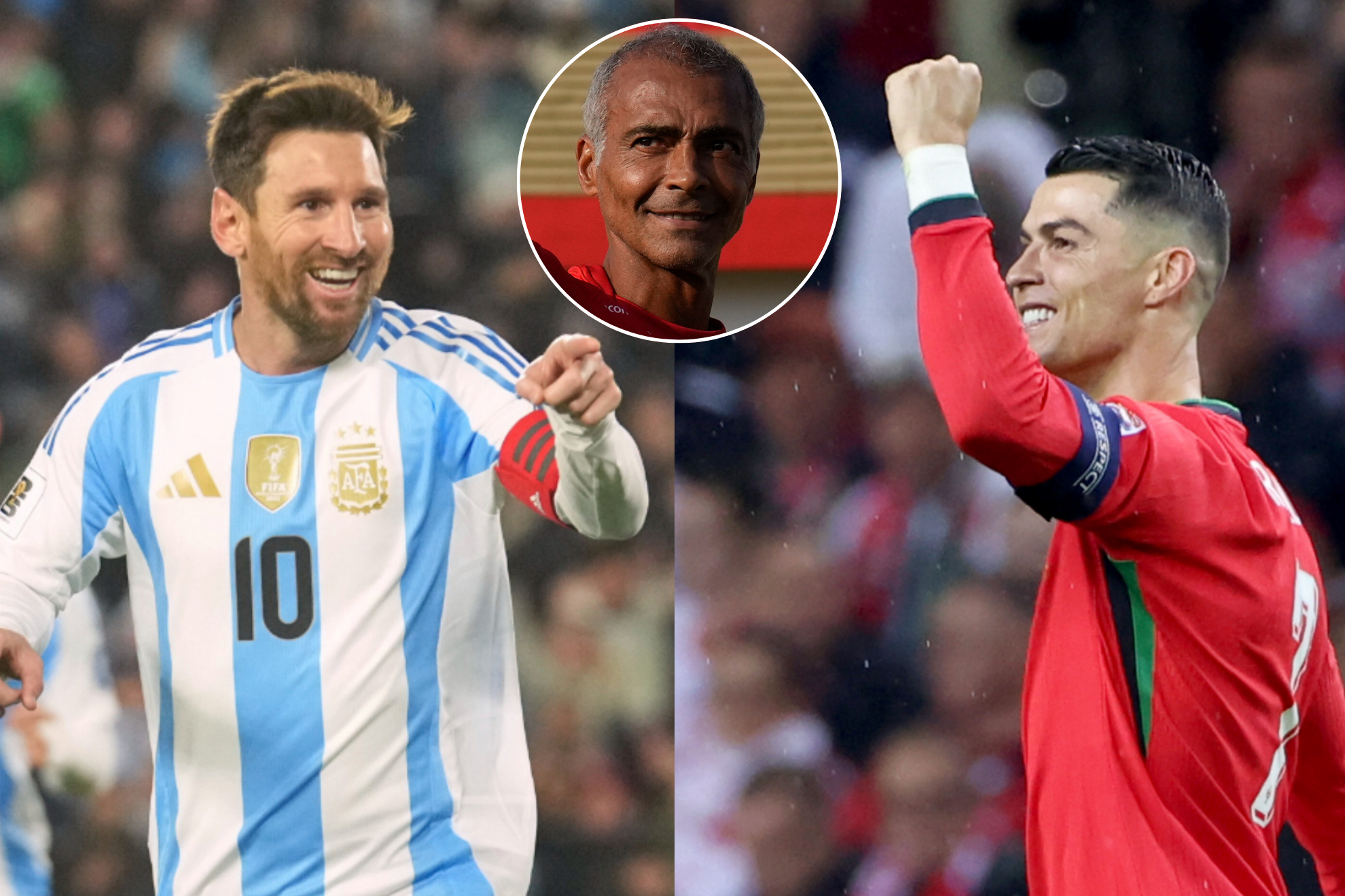 “I was less than Lionel Messi and more than Cristiano Ronaldo”: Romario ...