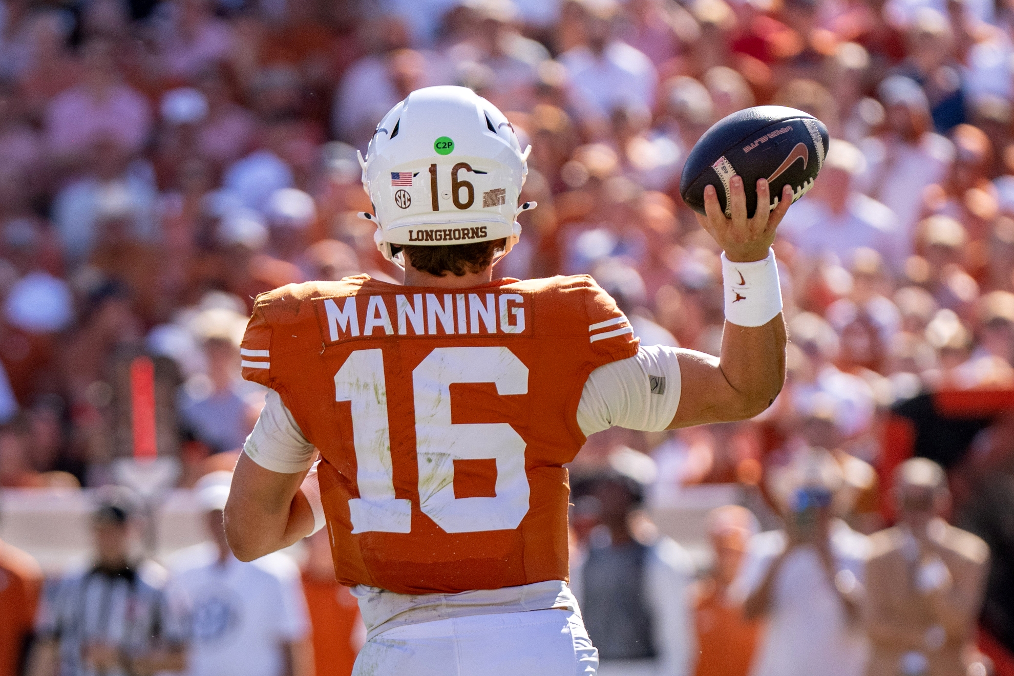 Arch Manning ready to lead Texas Longhorns but not favored for the ...