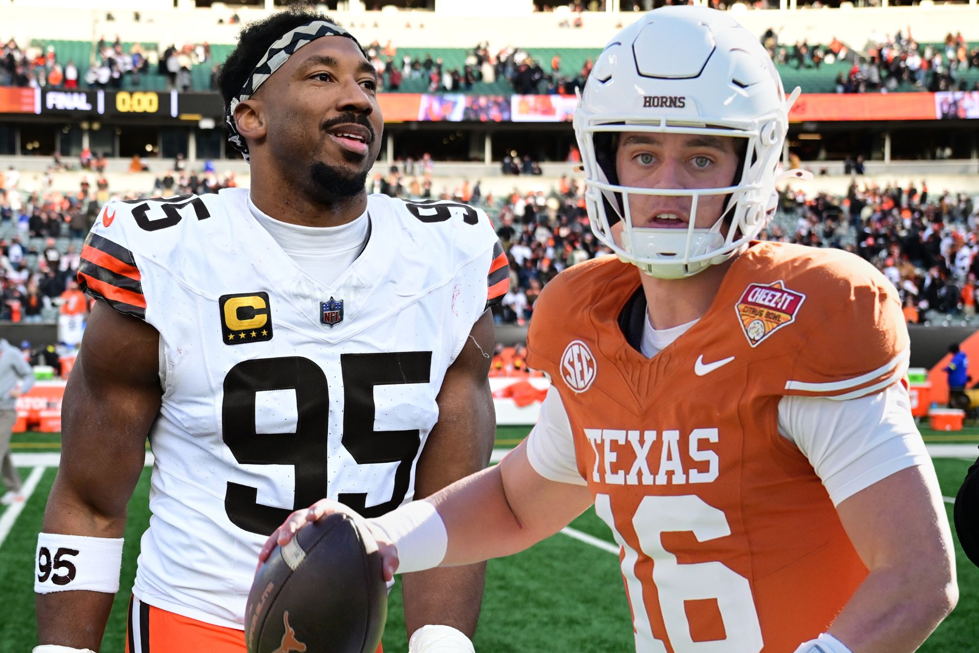 Did the Myles Garrett trade set the Browns up for Arch Manning? | MARCA