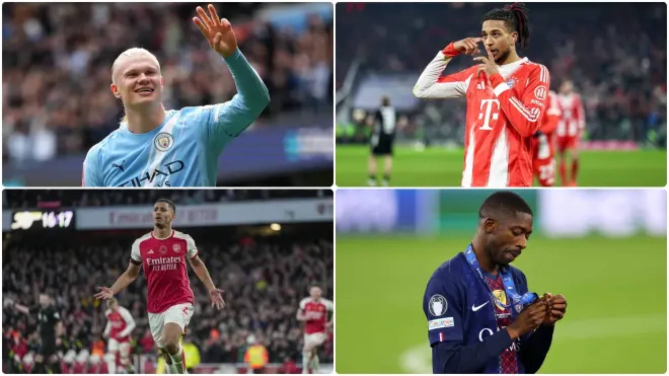 The City conquers the World Cup... and Real Madrid out of the top 10 ...