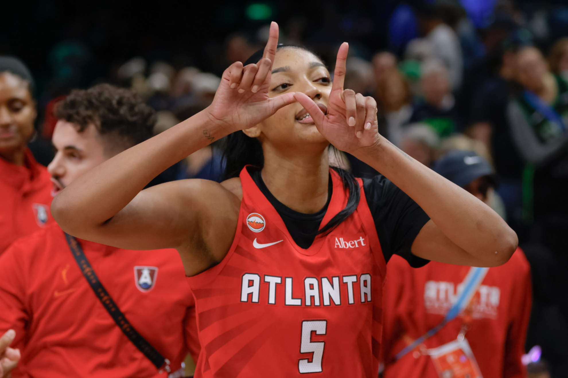 The WNBA praises Angel Reese after she added two new milestones to her ...