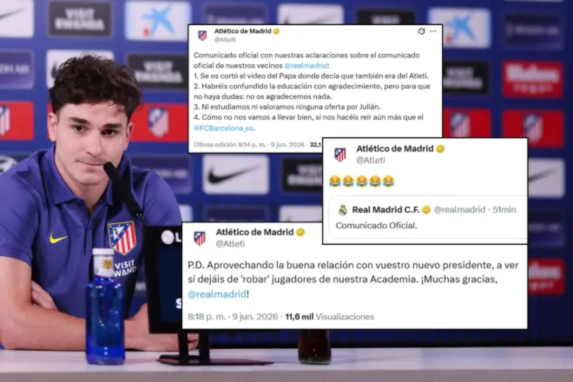 Atlético laughs at Florentino's offer for Julián | MARCA