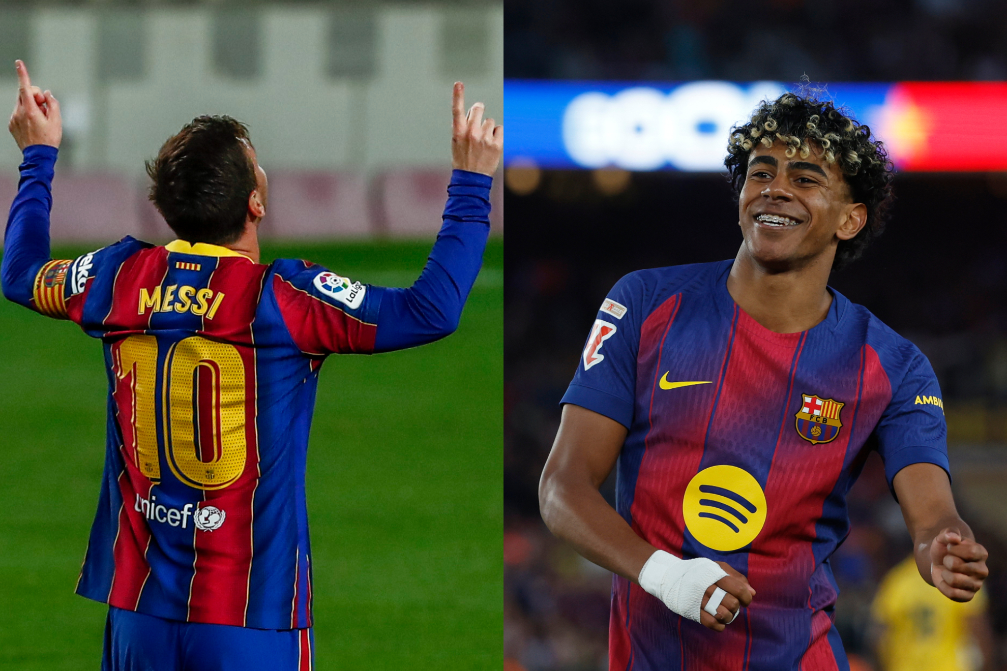 Lamine Yamal follows in Messi's footsteps and becomes a UNICEF Goodwill ...