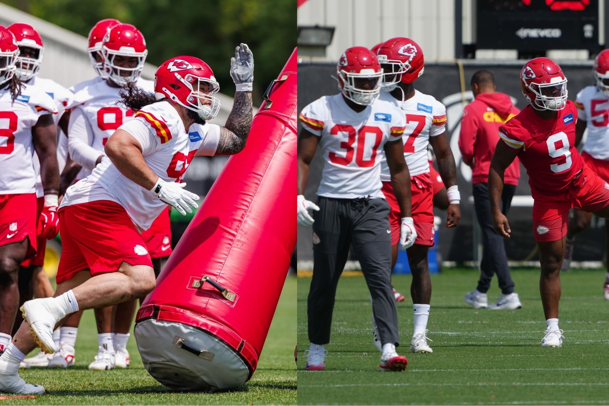A key figure within the Kansas City Chiefs surprises by showing ...