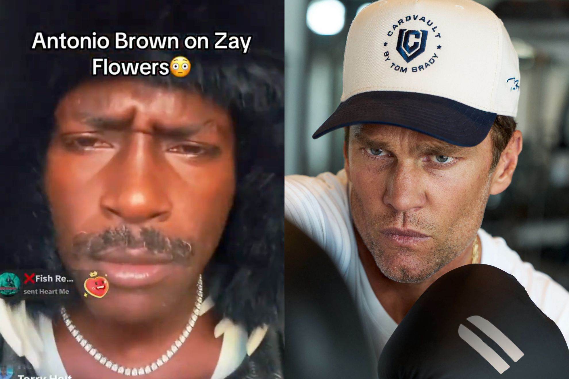 Antonio Brown takes another shot at Tom Brady while blasting a Ravens ...