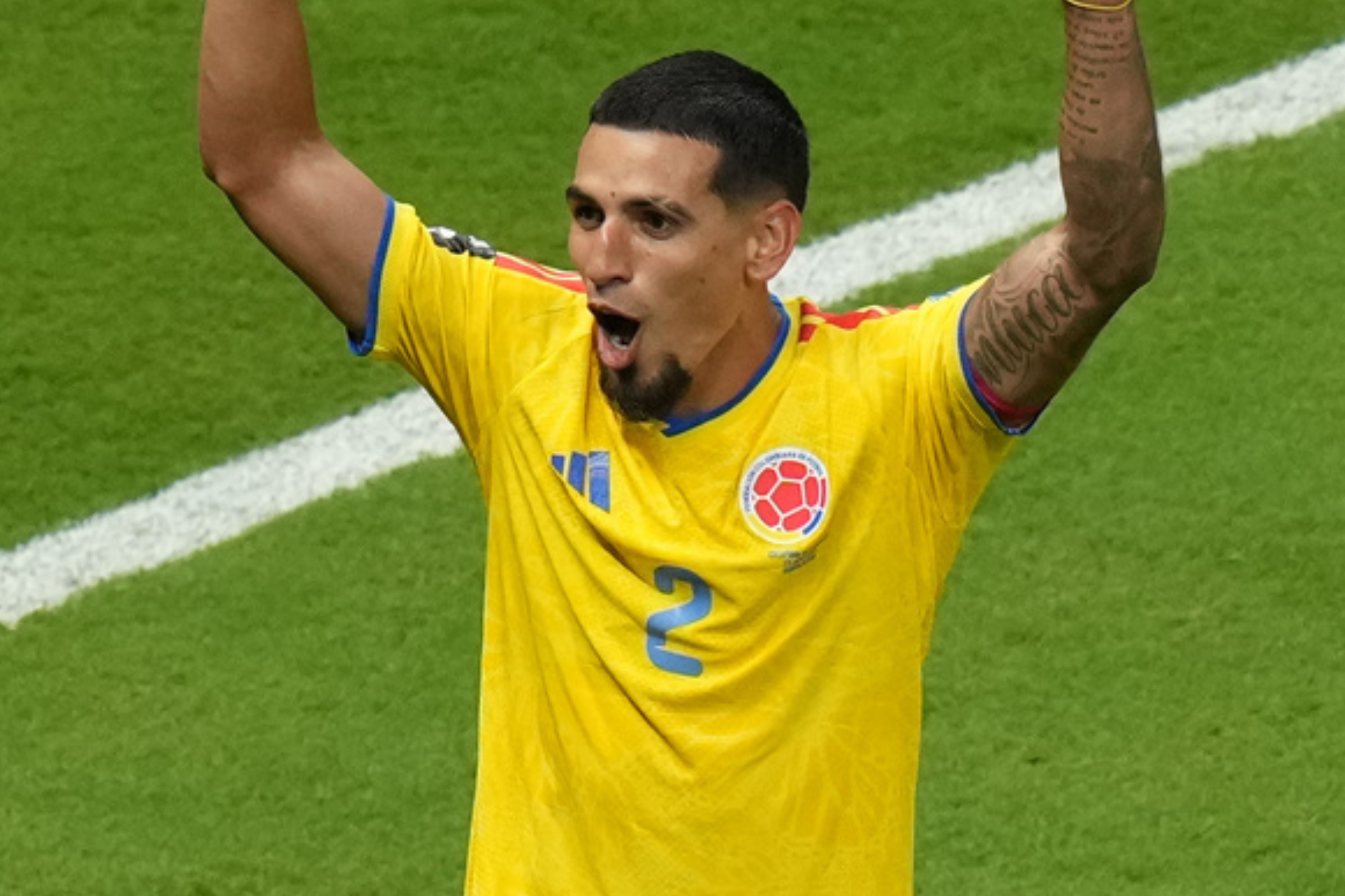 Daniel Muñoz goal defeats DR Congo to keep Colombia's World Cup flying ...